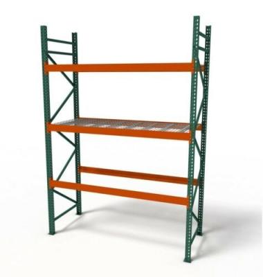 China Industrial Teardrop Pallet Rack System 96-300 Inch Height with Corrosion Protection for Warehouse Storage for sale
