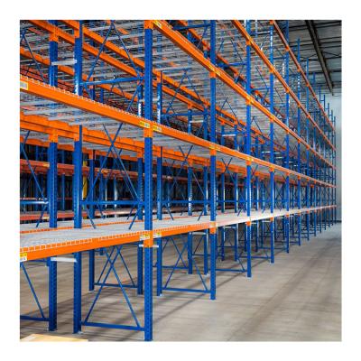 China Heavy-Duty Teardrop Pallet Rack System - 96