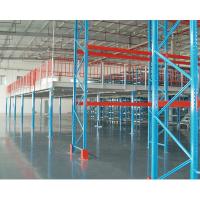China Multi-Level Heavy Duty Industrial Pallet Racking System 800-1500kg/qm Mezzanine Floor Platform for sale