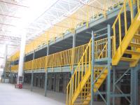 China Heavy Duty Steel Platform Rack Pallet Racking Mezzanine Floor System Customizable 2 Layer for sale