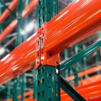 China American Style Teardrop Pallet Rack 96 Inch Beam 42 Inch Depth 2600 lbs Load Per Level Steel for sale