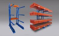China Durable Adjustable Arm Cantilever Rack for Heavy Loads in Industrial Environments for sale