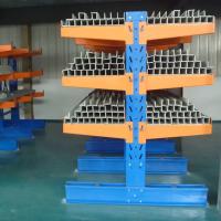 China cantilever shelving warehouse storage racking system Cantilever rack pipe storage steel racking system warehouse storage for sale