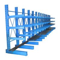 China cantilever shelving warehouse storage racking system Cantilever rack pipe storage steel racking system warehouse storage for sale