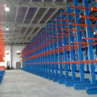 China Heavy Duty Double Sided Cantilever Racking System for Wood Metal Bar Storage 2000kg Capacity for sale