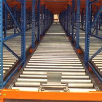 China FIFO  Storage Shelving Gravity Carton Flow Rack Flow Through Racks Roller Storage RACK for sale