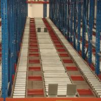 China High Quality CE High Utilization Gravity Roller Warehouse Pallet Racks Shelves for Same Large Quantity of Cargo for sale