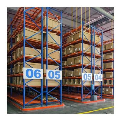 China VNA Pallet Rack System 3-5 Layer Galvanized Steel Storage with 1500-2000mm Aisle Width and 4000-21000kg Capacity for sale