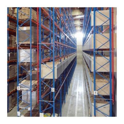 China VNA Pallet Rack High Density Storage System with 1.5-2m Aisle Width and 4000-21000kg Loading Capacity for sale