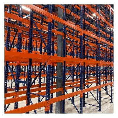 China Heavy Duty Pallet Racking System - Customizable Steel Storage Racks with 4000-21000kg Capacity for sale