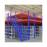 China Industrial Multi-Tier Mezzanine Storage Rack System - Custom Sizes 80-120mm Width, 4000-21000kg Capacity for sale