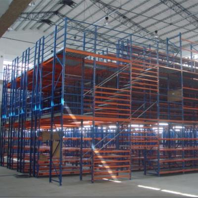 China Heavy Duty Steel Mezzanine Racking Systems - Customizable Storage Platforms with 4000-21000kg Load Capacity for sale