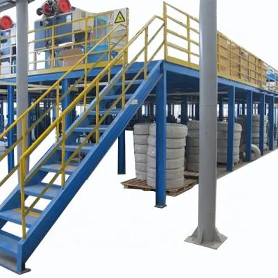 China Steel Mezzanine Platform Heavy Duty Storage Rack Customizable Size 15 Years Manufacturing Experience for sale