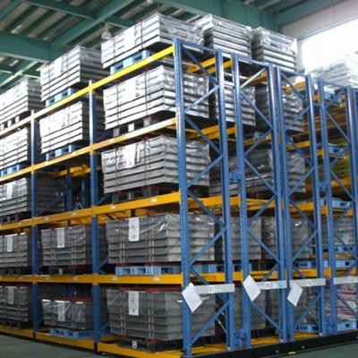 China Peterack Motorized Mobile Racking System - 32T Capacity Steel Storage with 10m/min Speed for sale