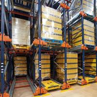 China Automated Heavy Duty Radio Shuttle Rack System - Steel Storage Racking with 4000-21000kg Capacity for sale