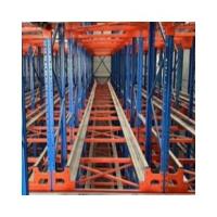 China Radio Shuttle Pallet Racking System - Floor Mounted Flame Retardant Storage with 4000-21000kg Capacity for sale