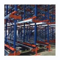China High Density Steel Industrial Pallet Racking System with 4000-21000kg Capacity and Automated Shuttle Technology for sale