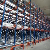 China High Density Steel Industrial Pallet Racking System with 4000-21000kg Capacity and Automated Shuttle Technology for sale