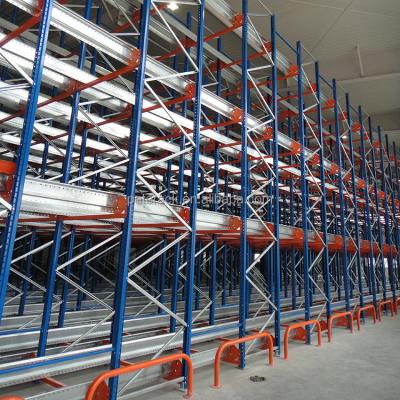 China High Density Steel Industrial Pallet Racking System with 4000-21000kg Capacity and Automated Shuttle Technology for sale