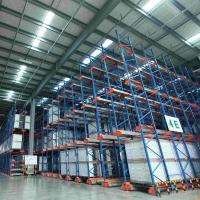 China High Capacity Industrial Shuttle Racking System - Customizable Steel Storage Racks with 4000-21000kg Loading Capacity for sale