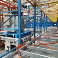 China High Density Warehouse Radio Shuttle Rack System with 4000-21000kg Capacity and Customizable Steel Construction for sale