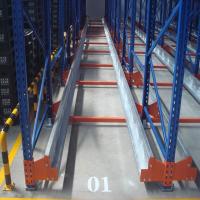 China Automated Warehouse Storage System Steel Radio Shuttle Pallet Racking with 4000-21000kg Capacity and Customizable Sizes for sale