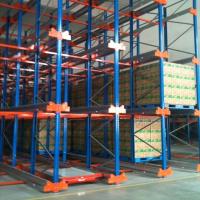 China Automated Warehouse Storage System Steel Radio Shuttle Pallet Racking with 4000-21000kg Capacity and Customizable Sizes for sale