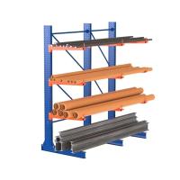 China Peterack Heavy Duty Cantilever Racking System 5000kg Capacity Steel Tubular Storage Shelves for sale