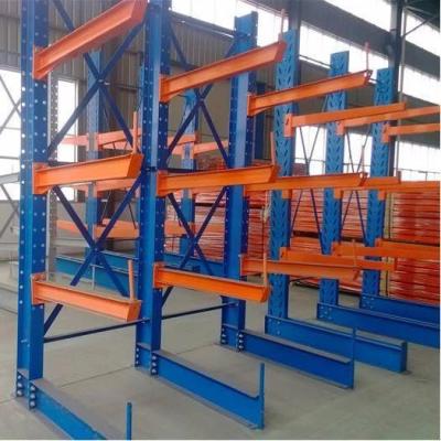 China Peterack Heavy Duty Cantilever Racking System 5000kg Capacity Steel Tubular Storage Shelves for sale