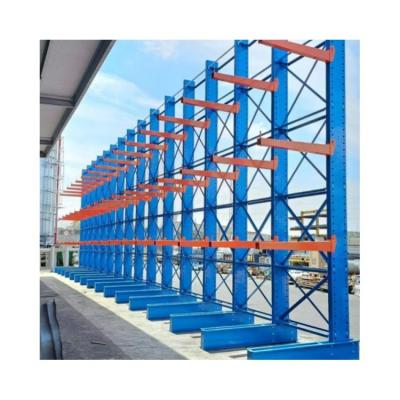 China Heavy Duty Cantilever Racking System - Q235 Steel Construction, Customizable Sizes for Industrial Storage for sale