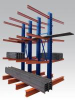 China Q235 Double Sided Cantilever Rack 2000KG Capacity - Custom Steel Storage for Pipes & Profiles for sale