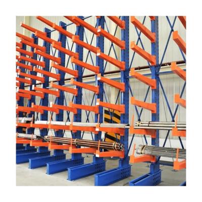 China Customizable Cantilever Rack for Heavy-Duty Warehouse Storage - Steel Construction with Corrosion Protection for sale