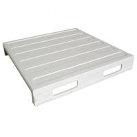 China Stackable Steel Flat Pallet 500-2000kg Load Capacity Customizable Storage Racking Accessories for sale
