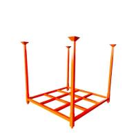 China Portable Steel Pallet Stacking Rack - Folding Metal Pallet Box with Customizable Capacity and Corrosion Protection for sale