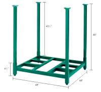 China Heavy Duty Steel Warehouse Stacking Racks - Custom Capacity Industrial Racking System for Tire Storage for sale