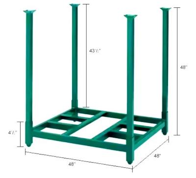China Heavy Duty Steel Warehouse Stacking Racks - Custom Capacity Industrial Racking System for Tire Storage for sale