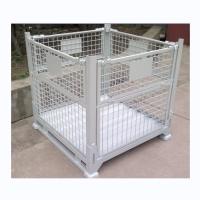 China Peterack Folding Steel Box 20-Day Delivery Corrosion Protection Metal Storage Container Custom Dimensions for sale
