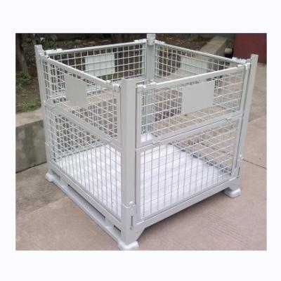China Peterack Folding Steel Box 20-Day Delivery Corrosion Protection Metal Storage Container Custom Dimensions for sale