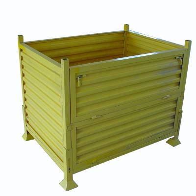 China Steel Pallet Box Container - Corrosion Protection Warehouse Storage Rack with Customizable Dimensions and Capacity for sale