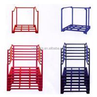 China Q235B Steel Stacking Rack - Heavy Duty Foldable Storage System with Custom Capacity Options for Industrial Use for sale