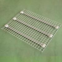 China Galvanized Steel Wire Mesh Decking for Pallet Racking 500-2000 kg Load Capacity Custom Size for sale