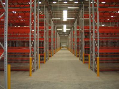 China Heavy Duty Steel Pallet Rack Storage System 200mm Height Industrial Shelving for Warehouse Factory for sale