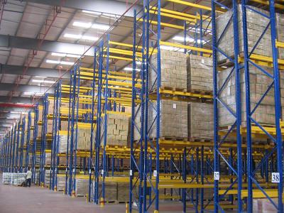 China Heavy-Duty Warehouse Racking System Engineered for Maximum Strength and Space Efficiency for sale