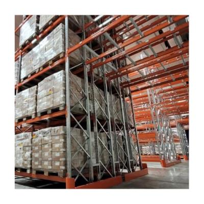 China Double Deep Pallet Rack Storage System - 4000-21000kg Capacity, 2700-3800mm Aisle Width for Heavy Industrial Use for sale