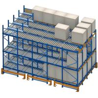 China High-Capacity Pallet Flow Racks The Ultimate FIFO Storage Solution for sale