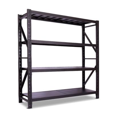 China 300kg Capacity Medium Duty Long Span Racking - Adjustable Garage Storage Shelving Unit 2000mm Height for sale