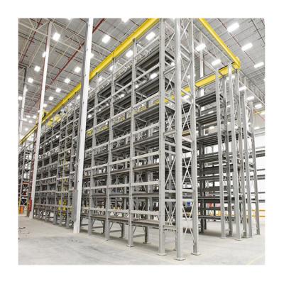 China Industrial Heavy Duty Pallet Storage Rack Q235 Steel 4000-21000kg Capacity Customizable Warehouse Shelving for sale