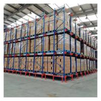 China Blue Heavy Duty Pallet Racking System with 4000-21000kg Load Capacity and Customizable Sizes for Industrial Warehouses for sale
