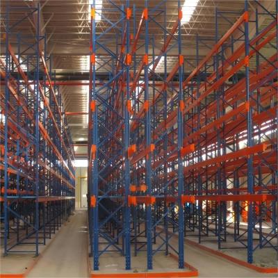 China VNA Pallet Rack Storage System with 1500-2000mm Aisle Width and 4000-21000kg Capacity for Industrial Warehouses for sale