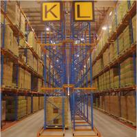China VNA Pallet Racking System - 1500-2000mm Aisle Width, 4000-21000kg Capacity, Customizable Steel Storage for sale
